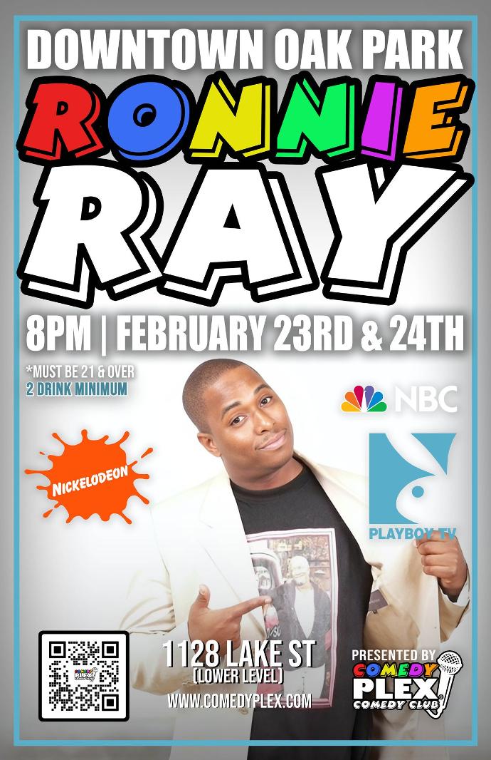 Comedy Plex Presents: Ronnie Ray | Comedy Plex Comedy Club