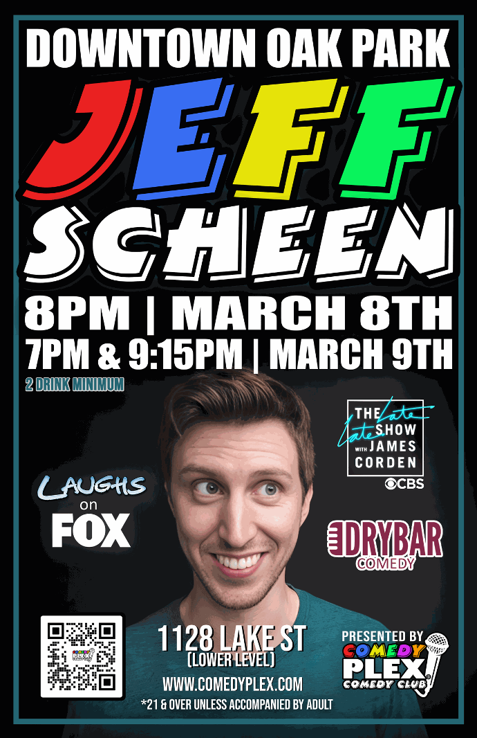 Comedy Plex Presents: Jeff Scheenk | Comedy Plex Comedy Club